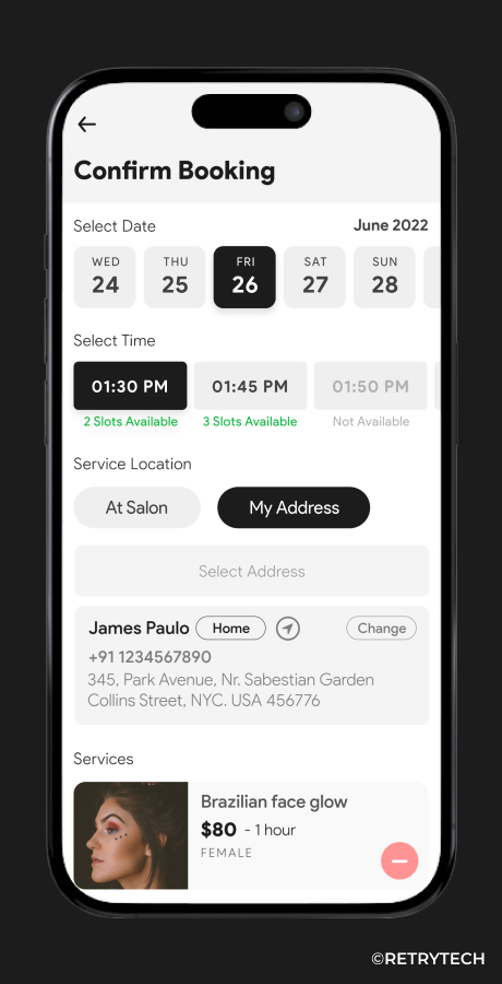 Single Cutfx : Salon Appointment Booking System with Salon Admin & Mobile App | Laravel ...